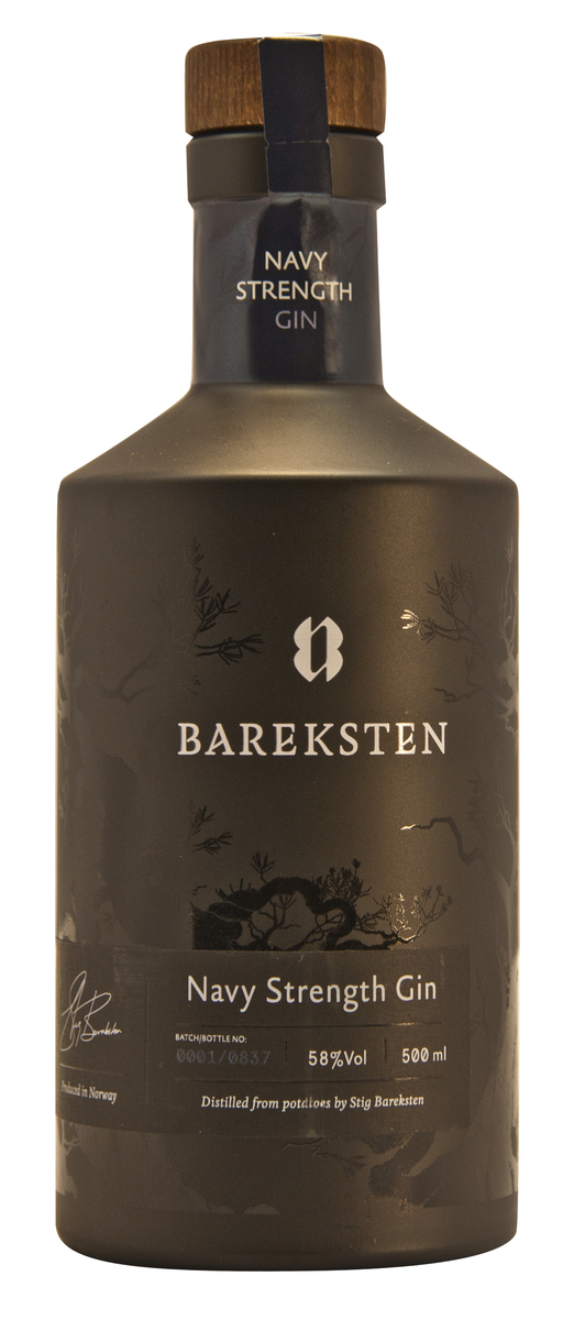 Bareksten Botanical Gin Navy Strength - Vinmonopolet