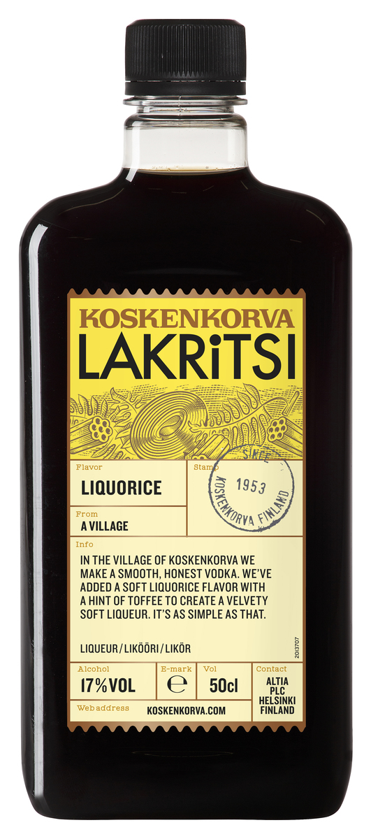 Koskenkorva Lakritsi - Vinmonopolet