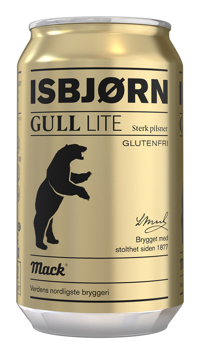 Mack Isbjørn Gull Lite - Vinmonopolet