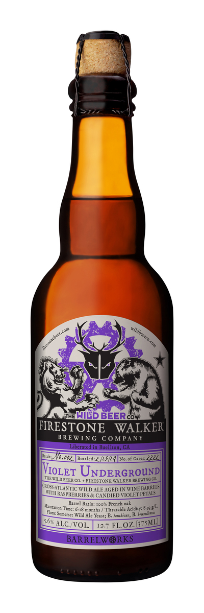 Firestone Walker x Wild Beer Violet Underground Ale Aged In Wine ...