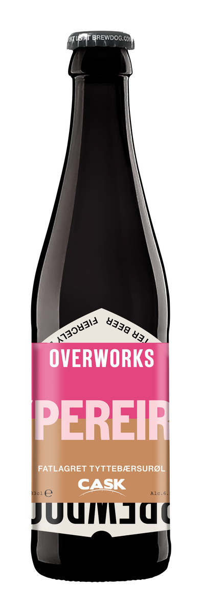 BrewDog OverWorks x Cask Rypereiret Fatlagret Tyttebærsurøl - Vinmonopolet