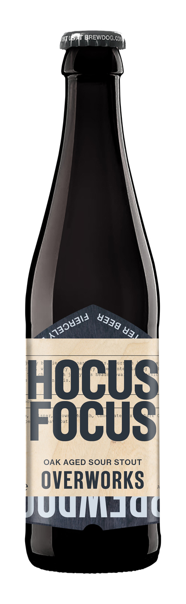 BrewDog OverWorks Hocus Focus Oak Aged Sour Stout - Vinmonopolet