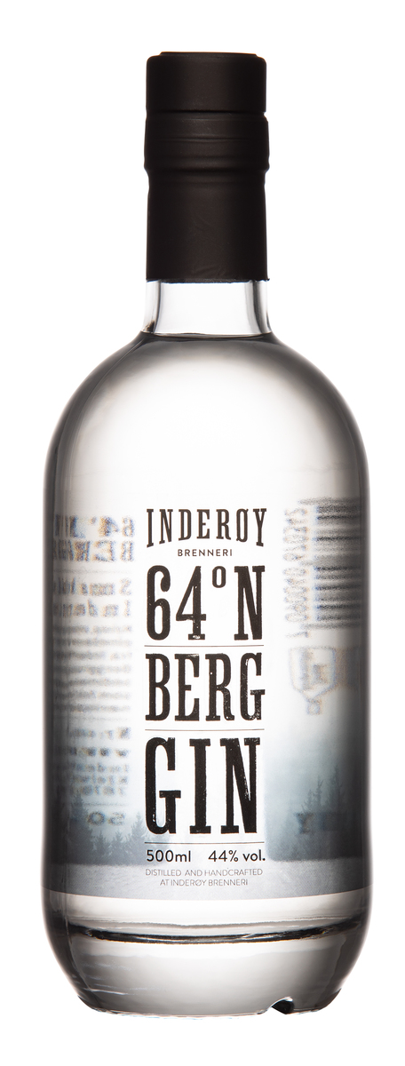 Inderøy 64 grader N Berg Gin - Vinmonopolet