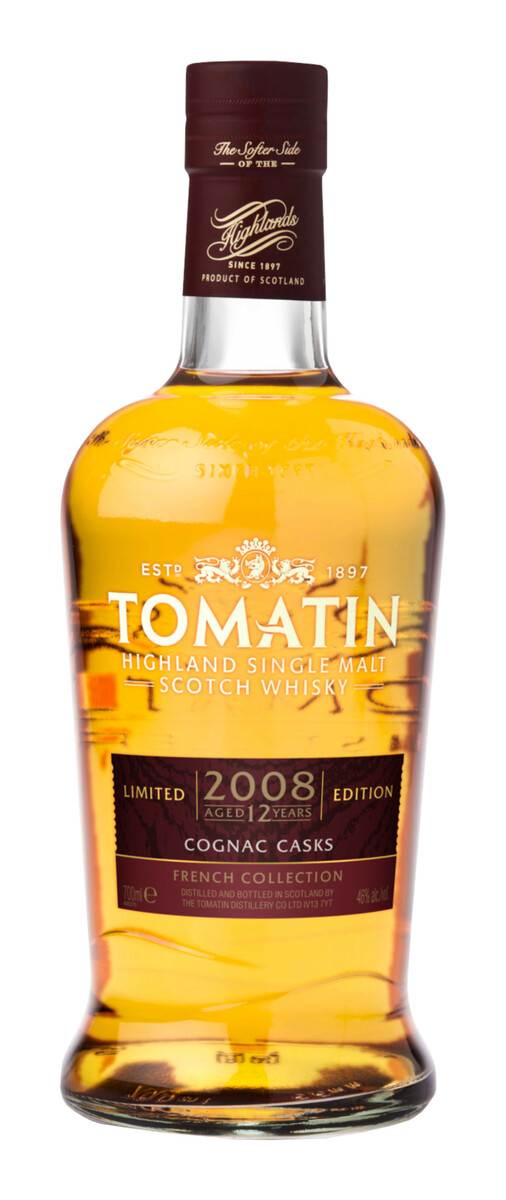 Tomatin 12 YO 2008 French Collection Cognac Cask - Vinmonopolet