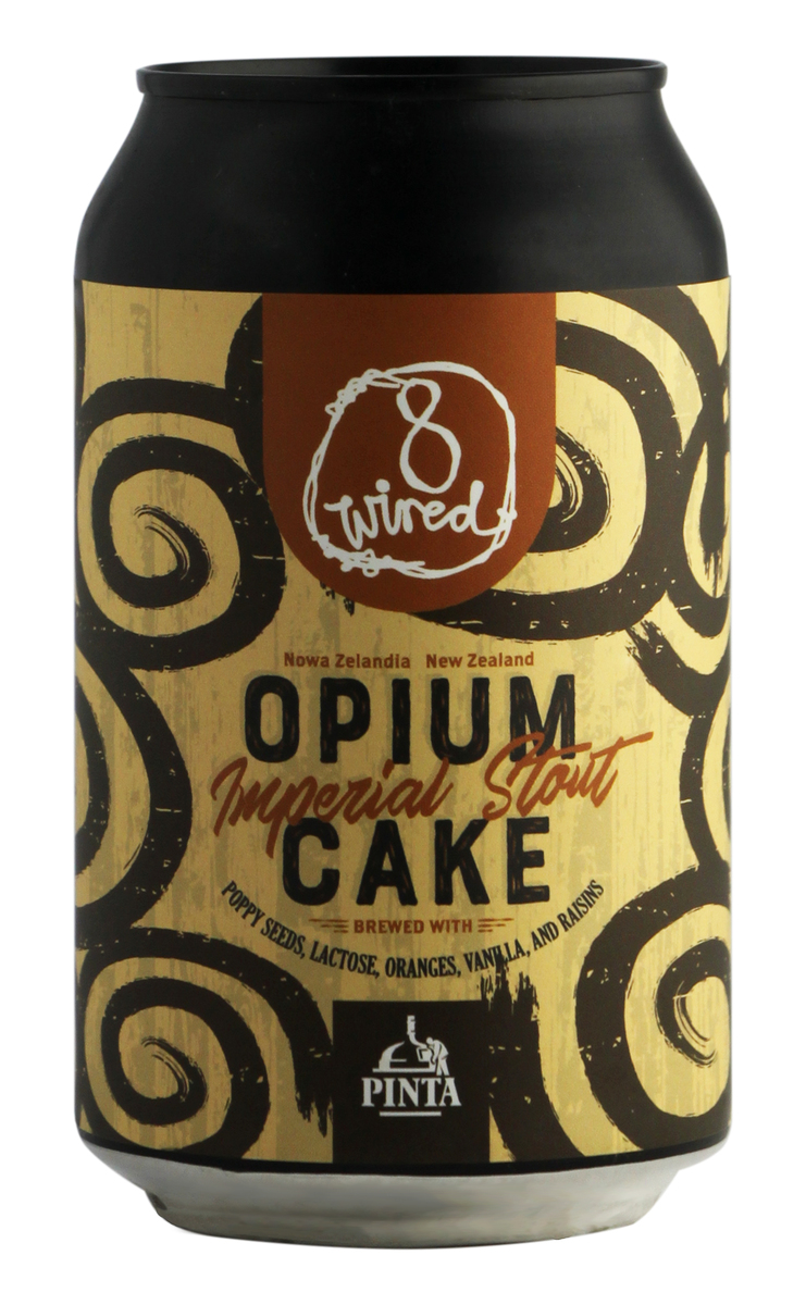 8 Wired x Pinta Opium Cake Imperial Stout - Vinmonopolet