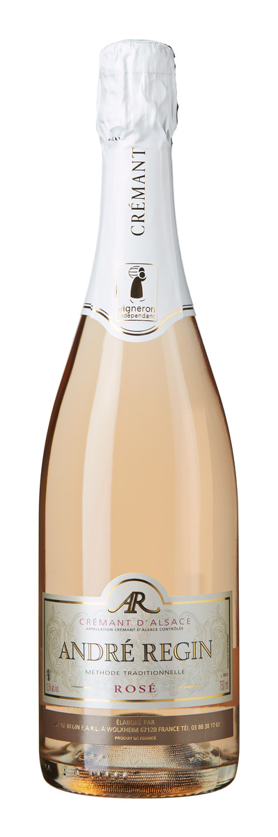 André Regin Crémant d'Alsace Rosé Brut - Vinmonopolet
