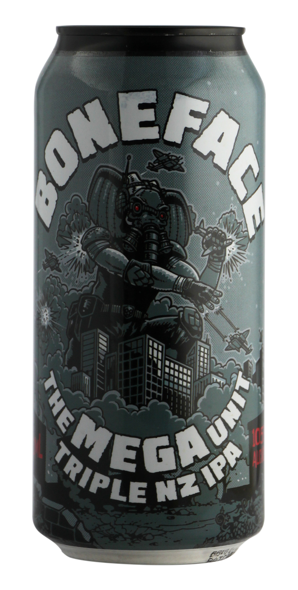 Boneface Mega Unit Triple NZ IPA - Vinmonopolet