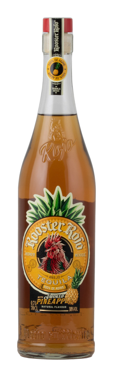 Rooster Rojo Smoked Pineapple Tequila - Vinmonopolet