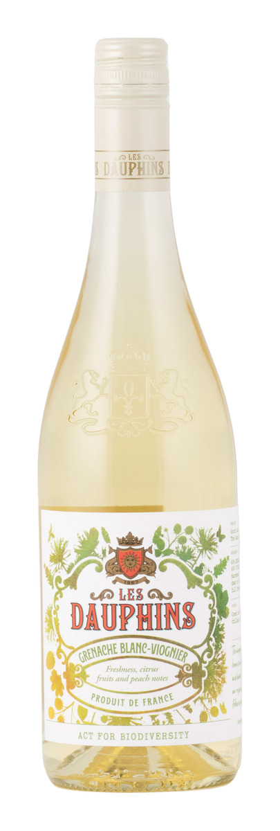 Les Dauphins Grenache Blanc Viognier 2021 - Vinmonopolet