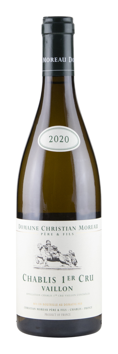Christian Moreau Chablis 1er Cru Vaillon 2020 - Vinmonopolet