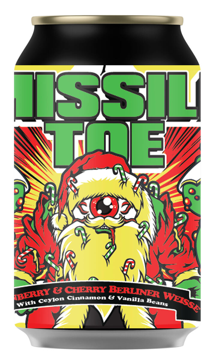 Cervisiam Missile Toe Cranberry & Cherry Berliner Weisse 2022 ...