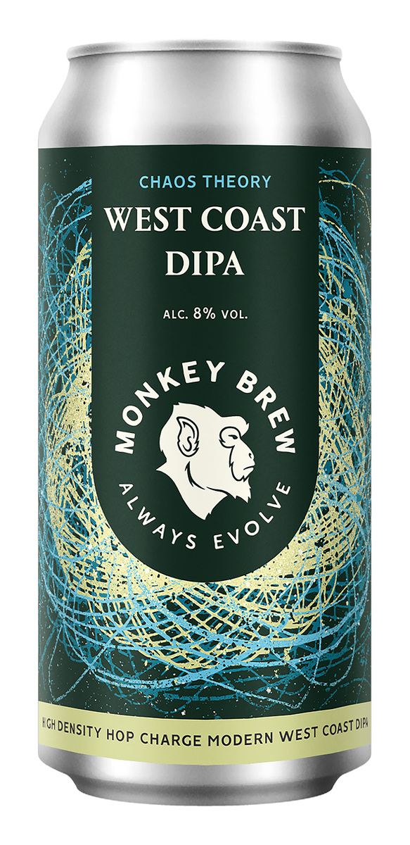 Monkey Brew Chaos Theory West Coast DIPA - Vinmonopolet