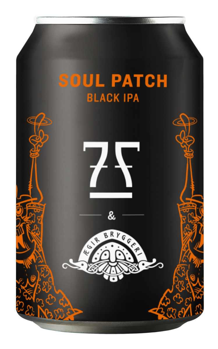 7Fjell x Ægir Soul Patch Black IPA - Vinmonopolet