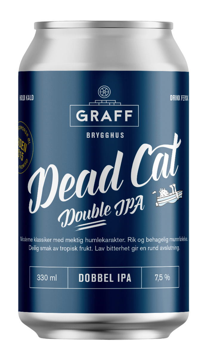 Graff Dead Cat Double IPA - Vinmonopolet