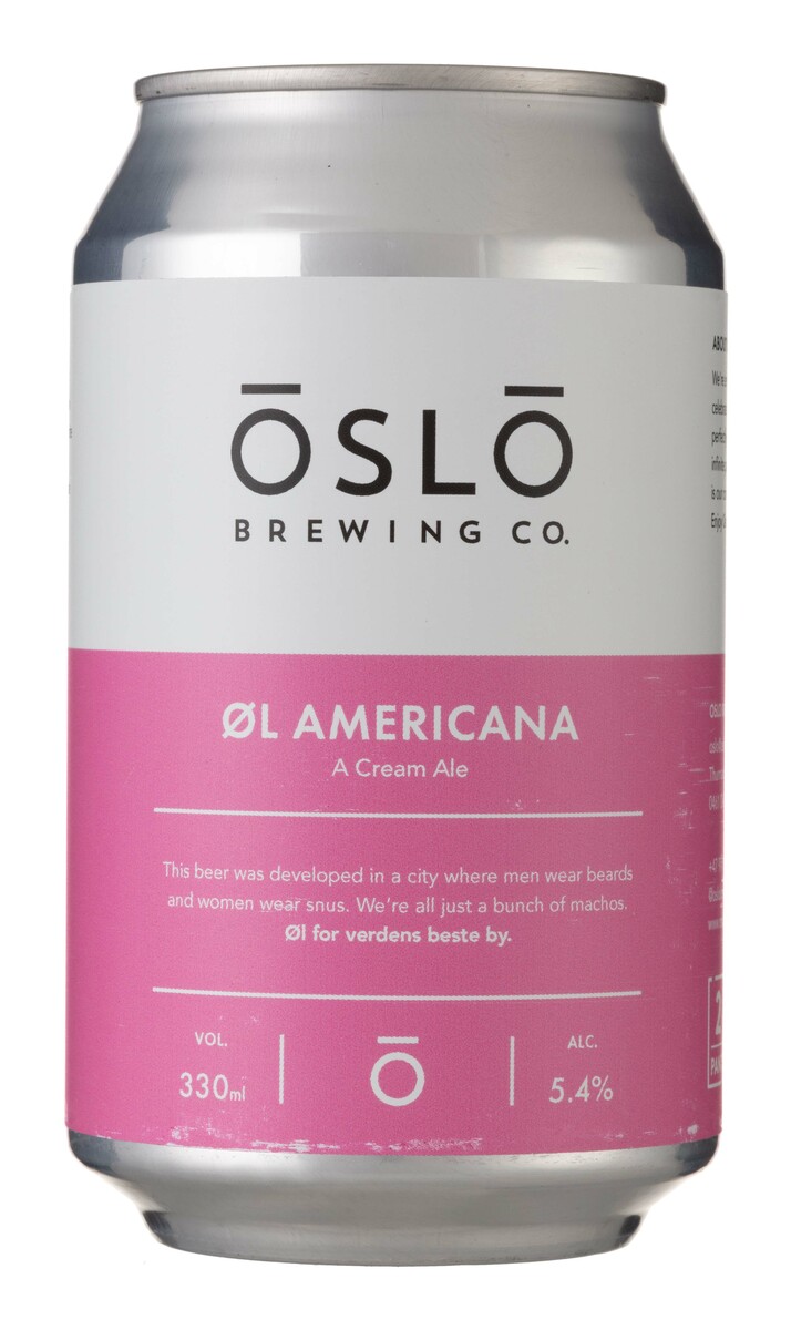 Oslo Brewing Øl Americana Cream Ale - Vinmonopolet