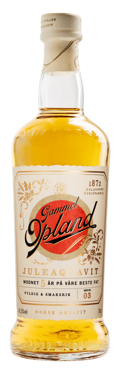 Gammel Opland Juleaquavit - Vinmonopolet