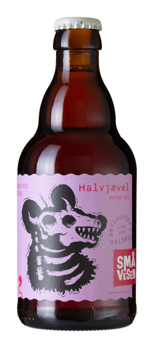 Små Vesen Halvjævel Brygg 333 Raudøl - Vinmonopolet