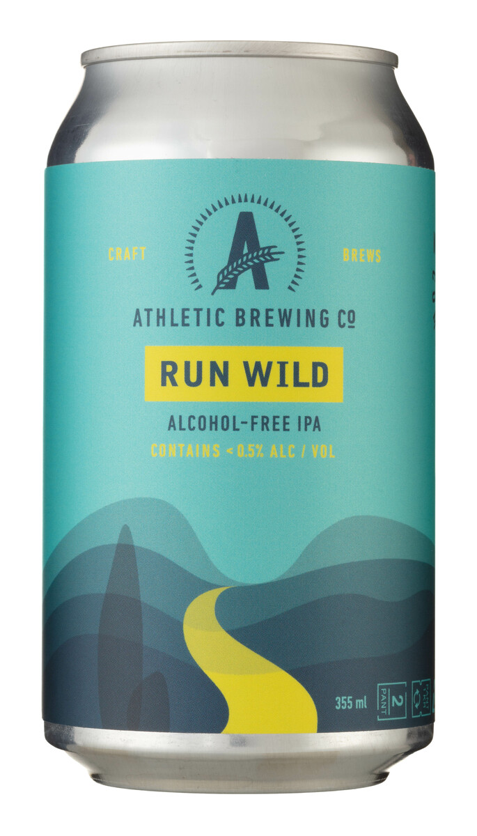 Athletic Brewing Run Wild Alcohol-free IPA - Vinmonopolet