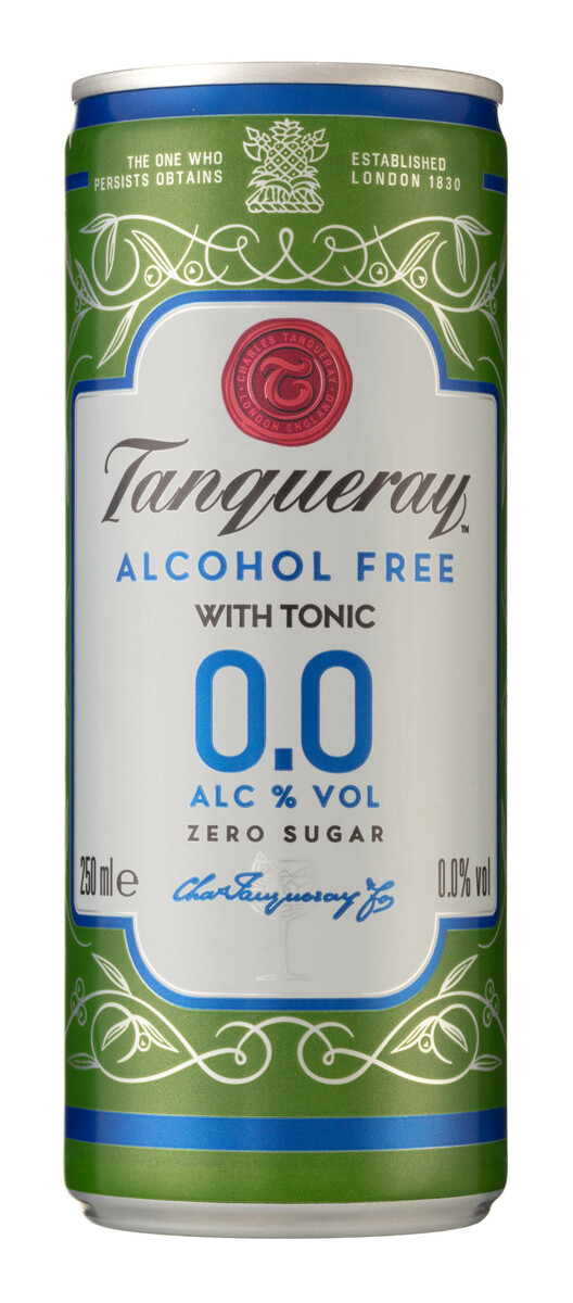 Tanqueray Alcohol Free with Tonic Zero Sugar - Vinmonopolet