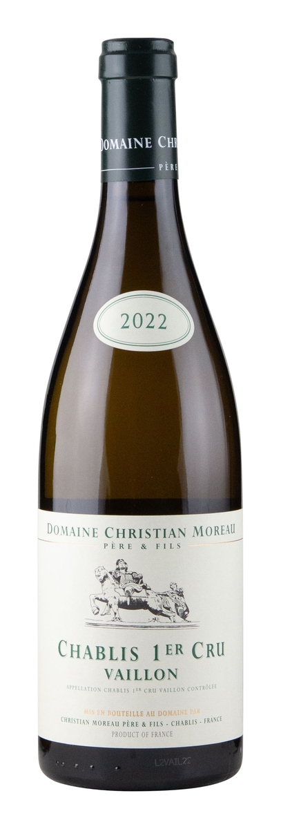 Christian Moreau Chablis 1er Cru Vaillon 2022 - Vinmonopolet