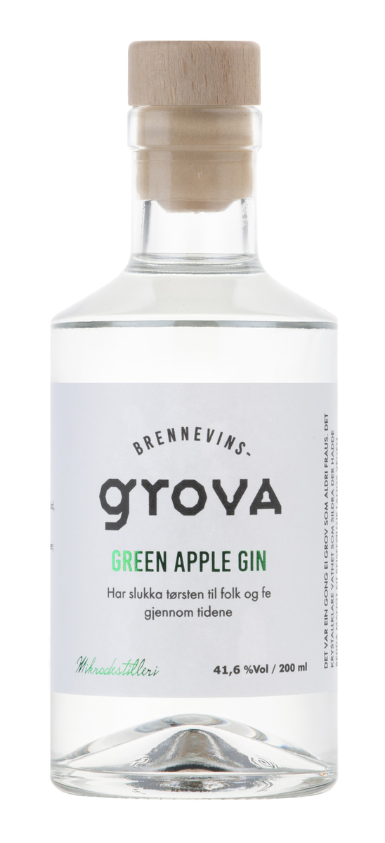 Brennevinsgrova Green Apple Gin - Vinmonopolet