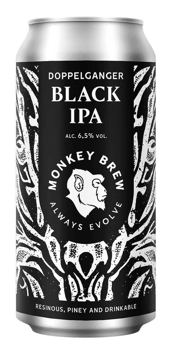 Monkey Brew Doppelganger Black IPA - Vinmonopolet