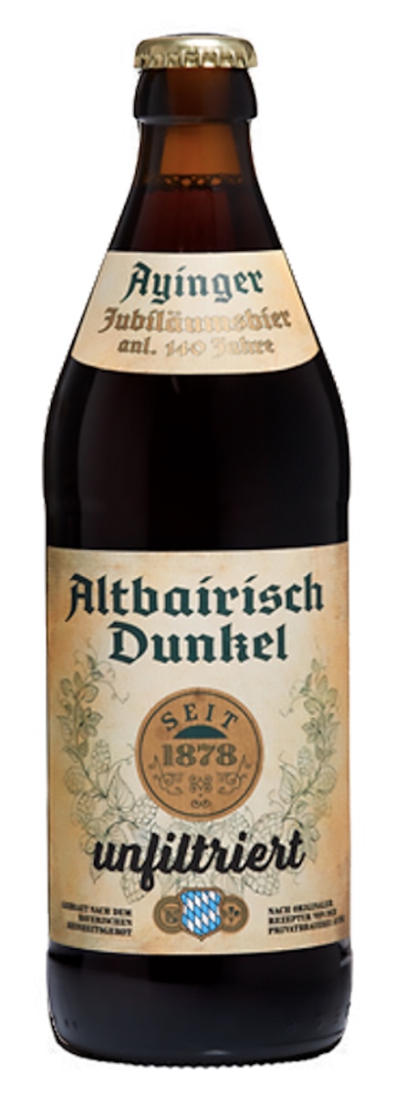 Ayinger Altbairisch Dunkel Unfiltriert 140 Jahre Jubiläumsbier - Vinmonopolet