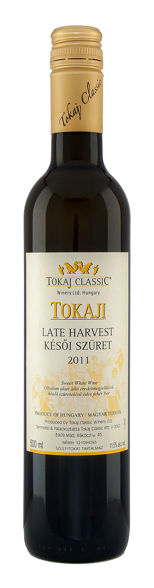 Tokaj Classic Late Harvest 2011 - Vinmonopolet