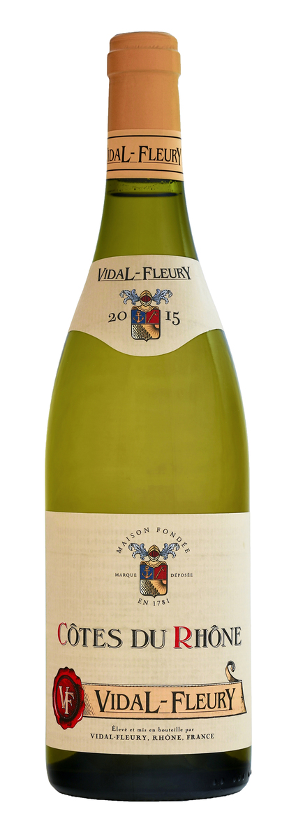 Vidal-Fleury Côtes du Rhône Blanc 2021 - Vinmonopolet