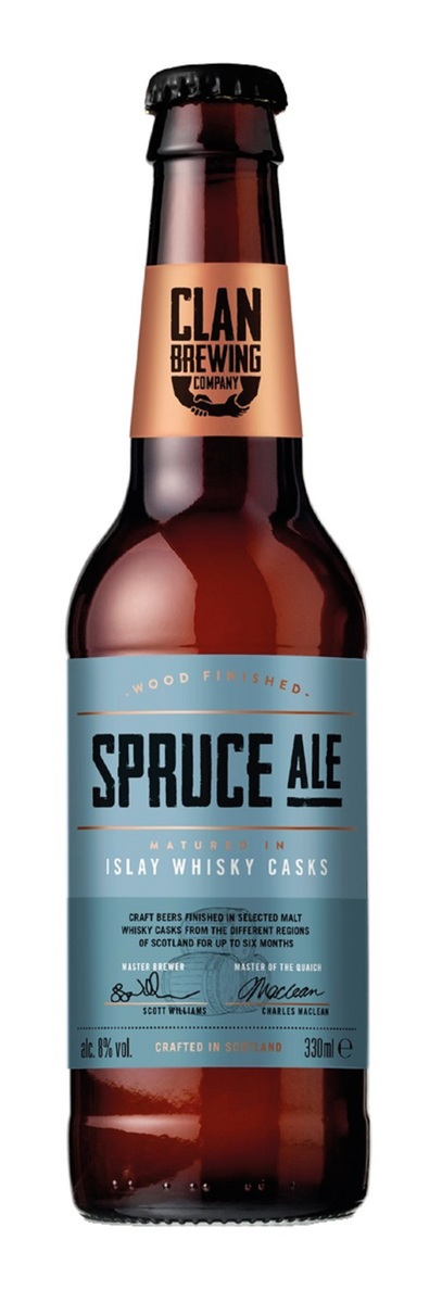 Clan Brewing Spruce Ale Islay Cask - Vinmonopolet